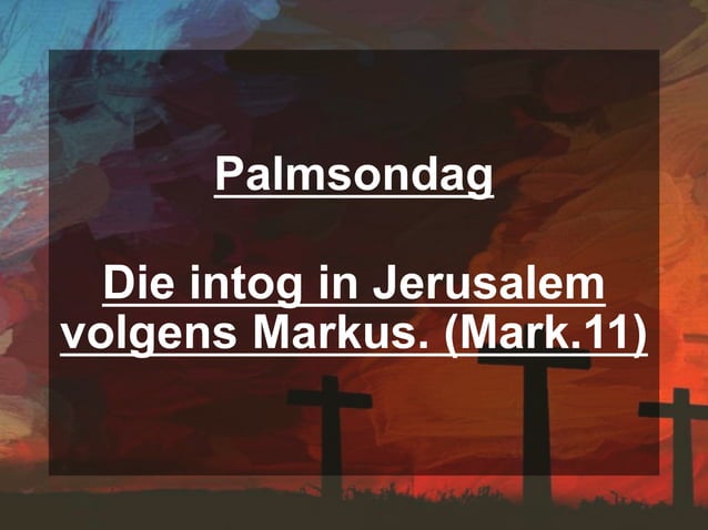 Tema: In Jesus se voetspore | PPTX