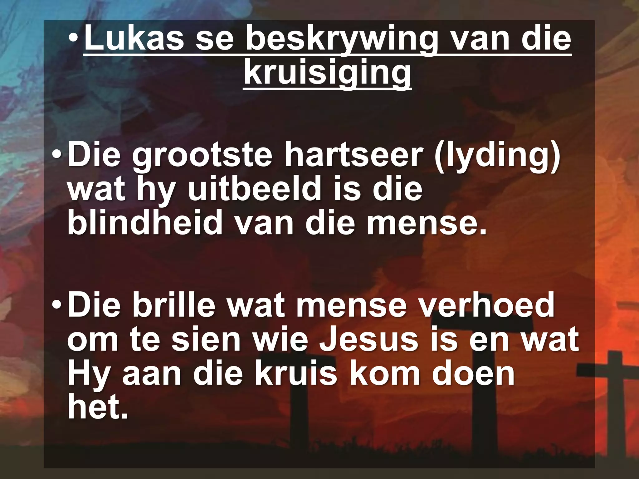 Tema: In Jesus se voetspore Deel 2 Goeie Vrydag | PPTX