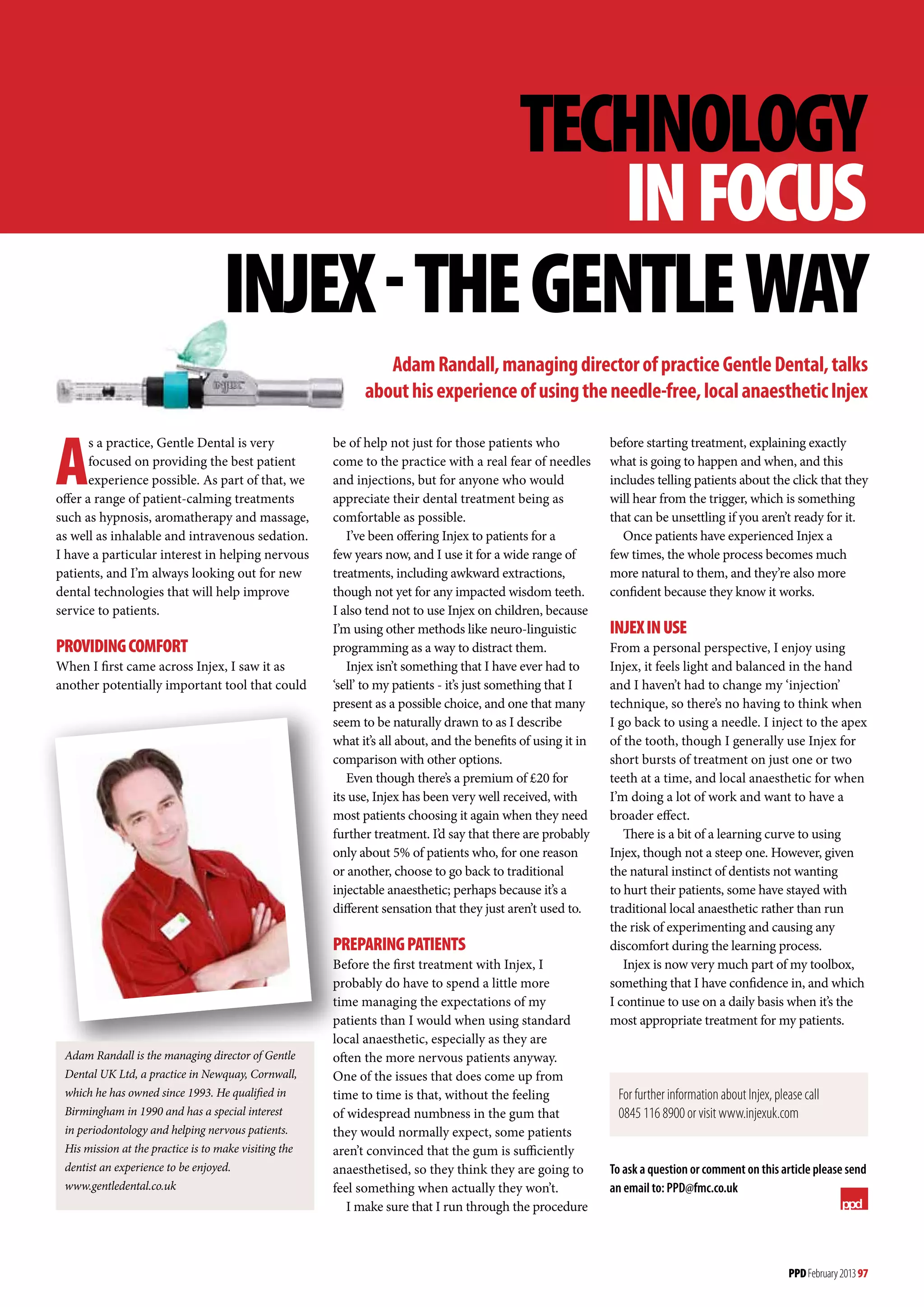 Injex Case Study Gentle Dental | PDF