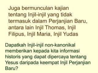 Injil injil sesat | PPT