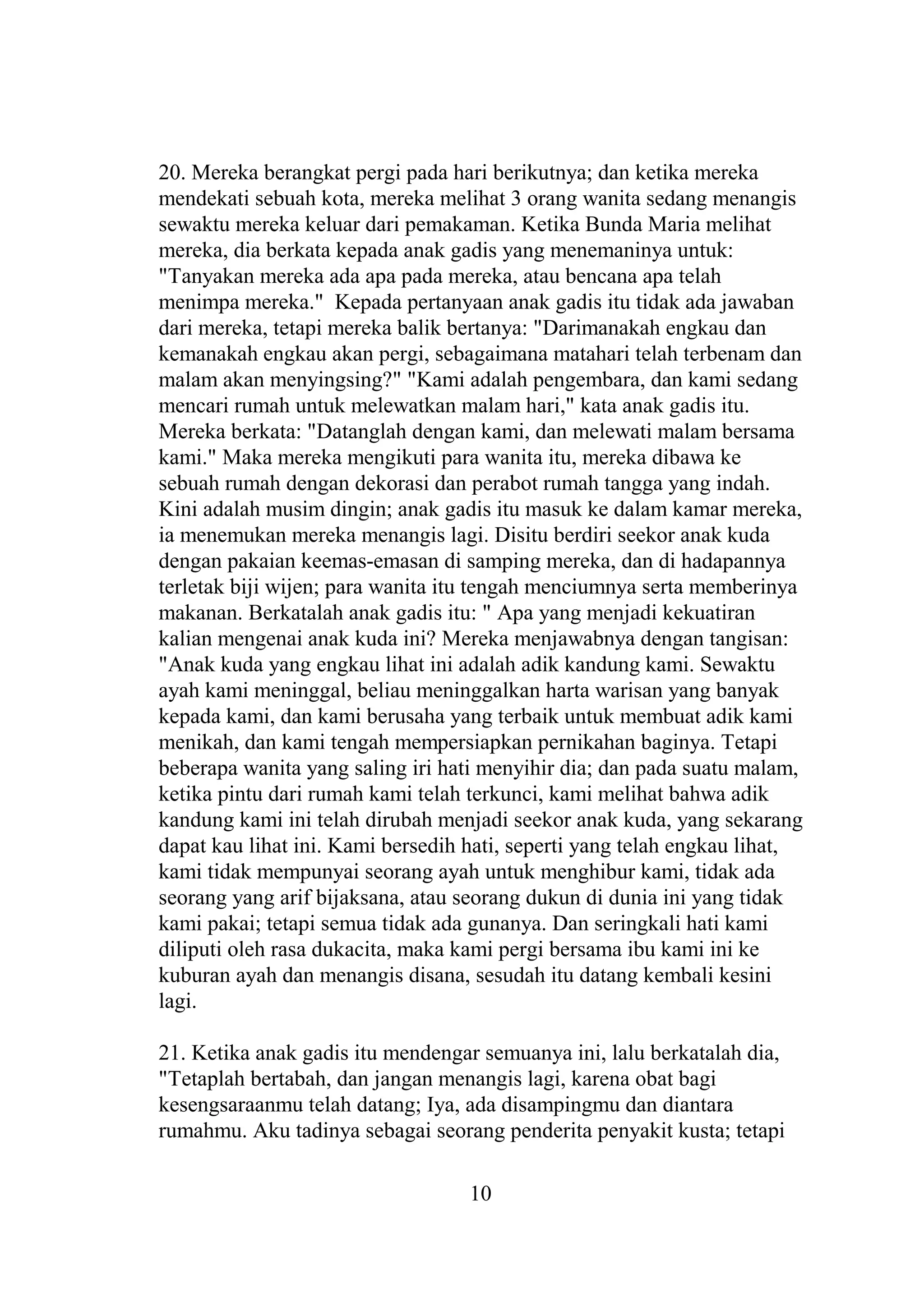 Injil bahasa Arab tentang Masa Kecil Sang Penyelamat | PDF