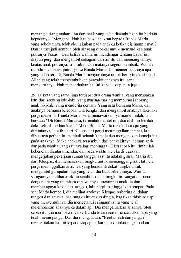 Injil bahasa Arab tentang Masa Kecil Sang Penyelamat | PDF