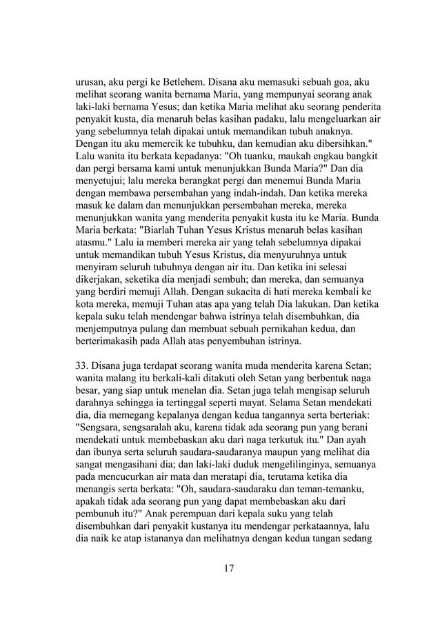 Injil bahasa Arab tentang Masa Kecil Sang Penyelamat | PDF