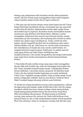 Injil bahasa Arab tentang Masa Kecil Sang Penyelamat | PDF