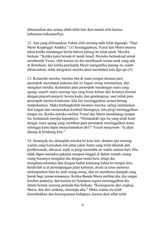 Injil bahasa Arab tentang Masa Kecil Sang Penyelamat | PDF
