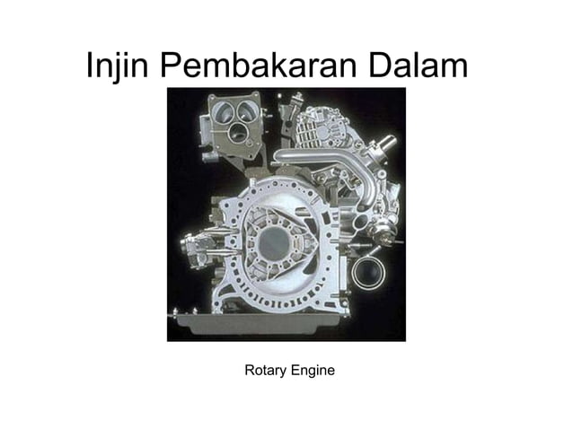 Injin pembakaran dalam | PPT