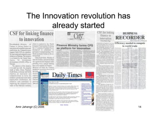 Innovation Journalism Program for Pakistan | PPT