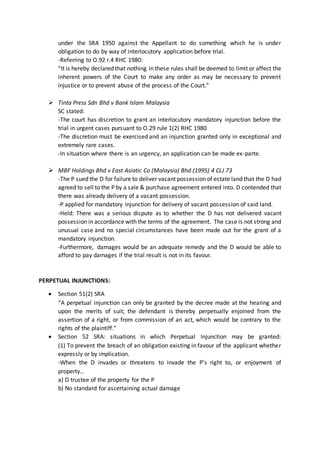 Injunction i slide | DOCX