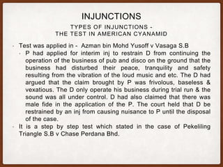 Injunctions | PPTX