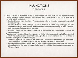 Injunctions | PPTX