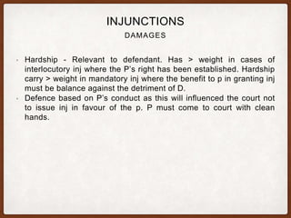 Injunctions | PPTX