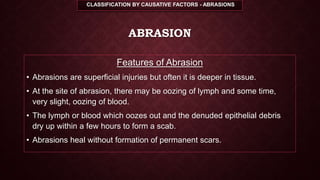 Injuries IN FORENSIC MEDICINE FOR CLASS PRESENTATION | PPTX