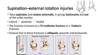 common INJURIES occuring around the ANKLE JOINT | PPTX | Death, Injury ...
