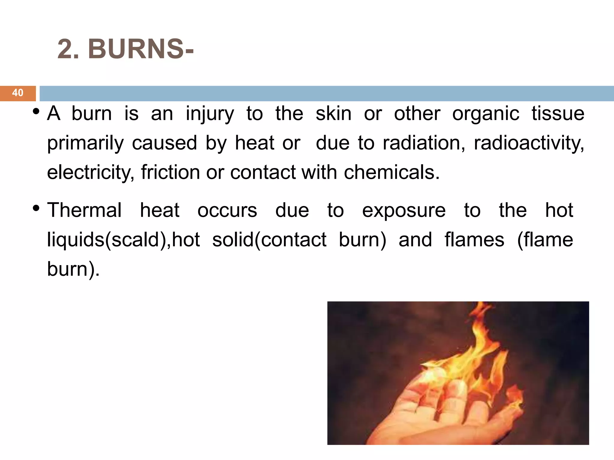 Injuries & accidents | PPTX