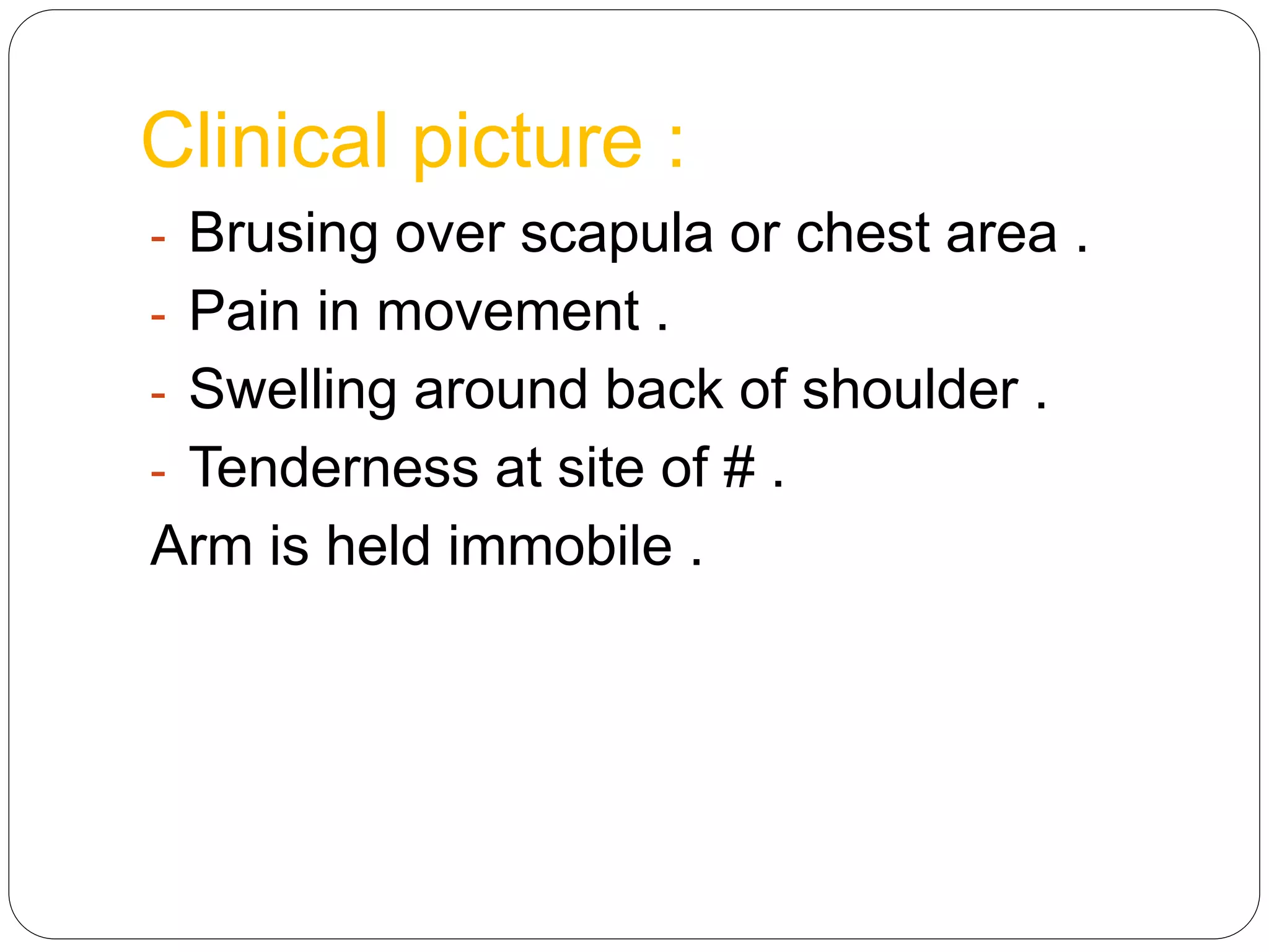shoulder dislocation,scapula ,clavicle and all injuries around shoulder ...