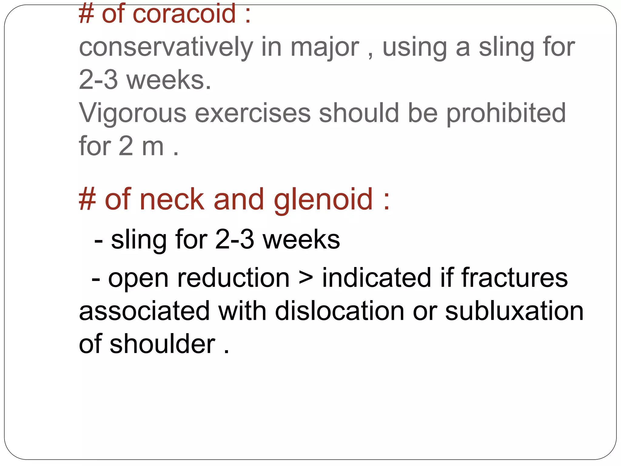shoulder dislocation,scapula ,clavicle and all injuries around shoulder ...