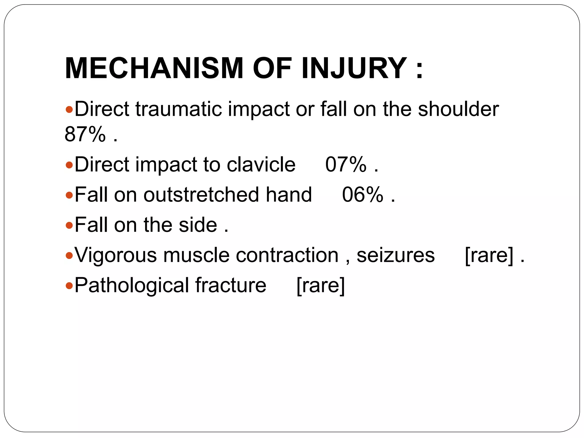shoulder dislocation,scapula ,clavicle and all injuries around shoulder ...