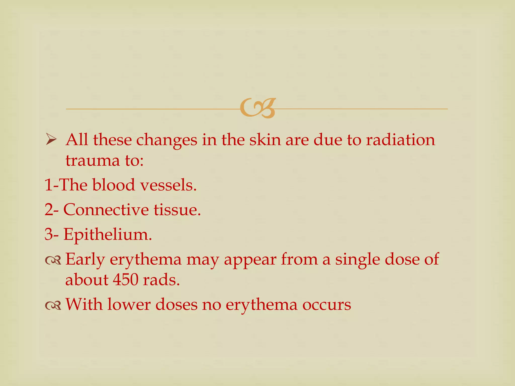 Injuries from radiations | PPTX