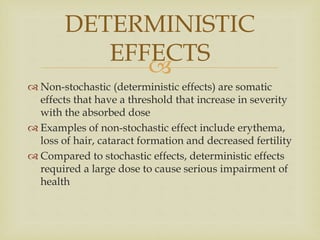 Injuries from radiations | PPTX | Cancer | Diseases and Conditions