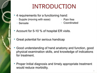 "Comprehensive Management of Hand Injuries: Approach, Treatment, and ...