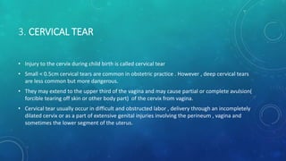 INJURIES TO BIRTH CANAL pptx by devanand hurgule | PPTX