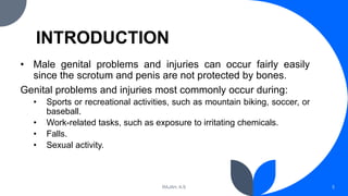 INJURIES TO THE MALE AND FEMALE GENITALIA.pptx