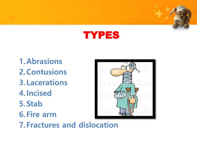 Injury (Forensic science) | PPTX | First Aid | Injuries