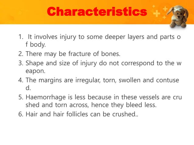 Injury (Forensic science) | PPTX | First Aid | Injuries