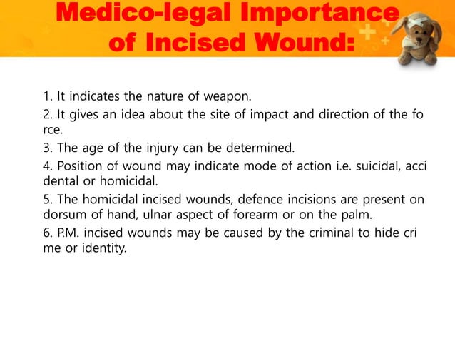 Injury (Forensic science) | PPTX | First Aid | Injuries