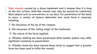 INJURY ASSESSMENT, CLASSIFICATION AND DOCUMENTATION.pptx