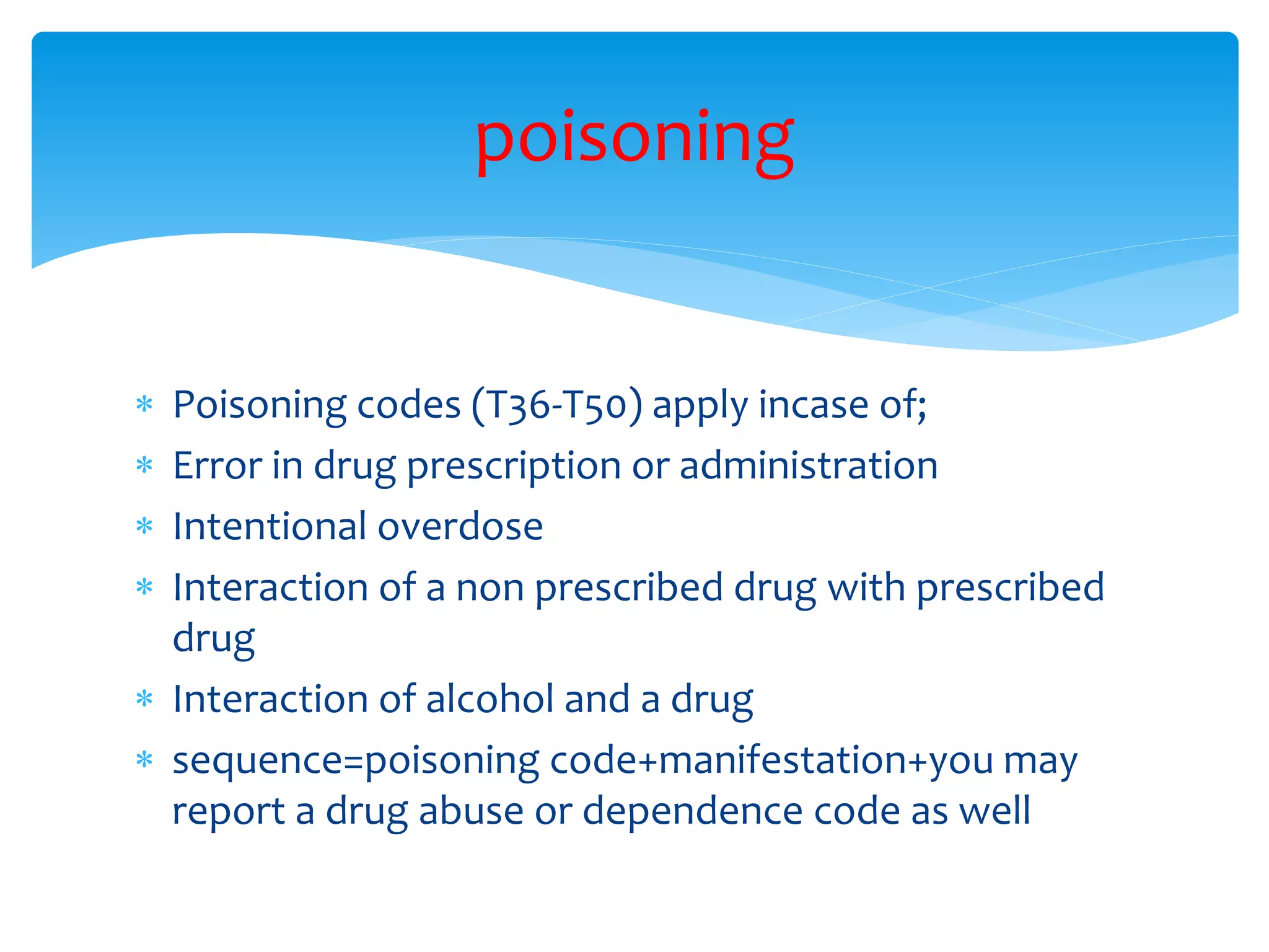 Injury,poisoning and certain other consequences of external causes | PPTX