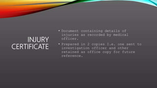 INJURY REPORT & ITS MEDICO-LEGAL IMPLICATION.pptx