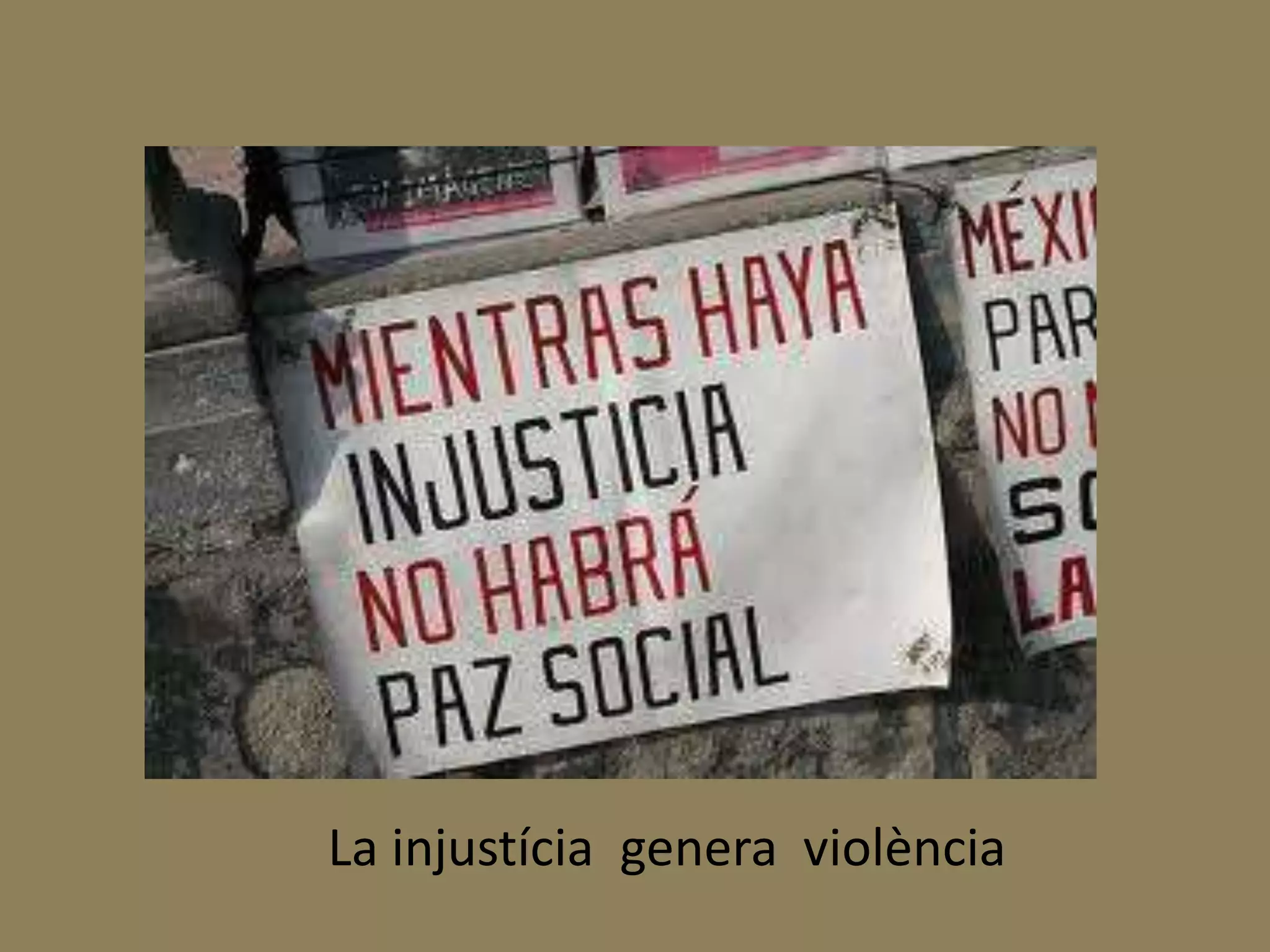 Injusticia social | PPTX