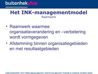 Kwaliteitsmanagement volgens INK-model | PPT