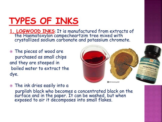 Ink analysis | PPTX | Skin Care | Beauty