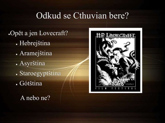 Inkantace Cthuvian | PPT