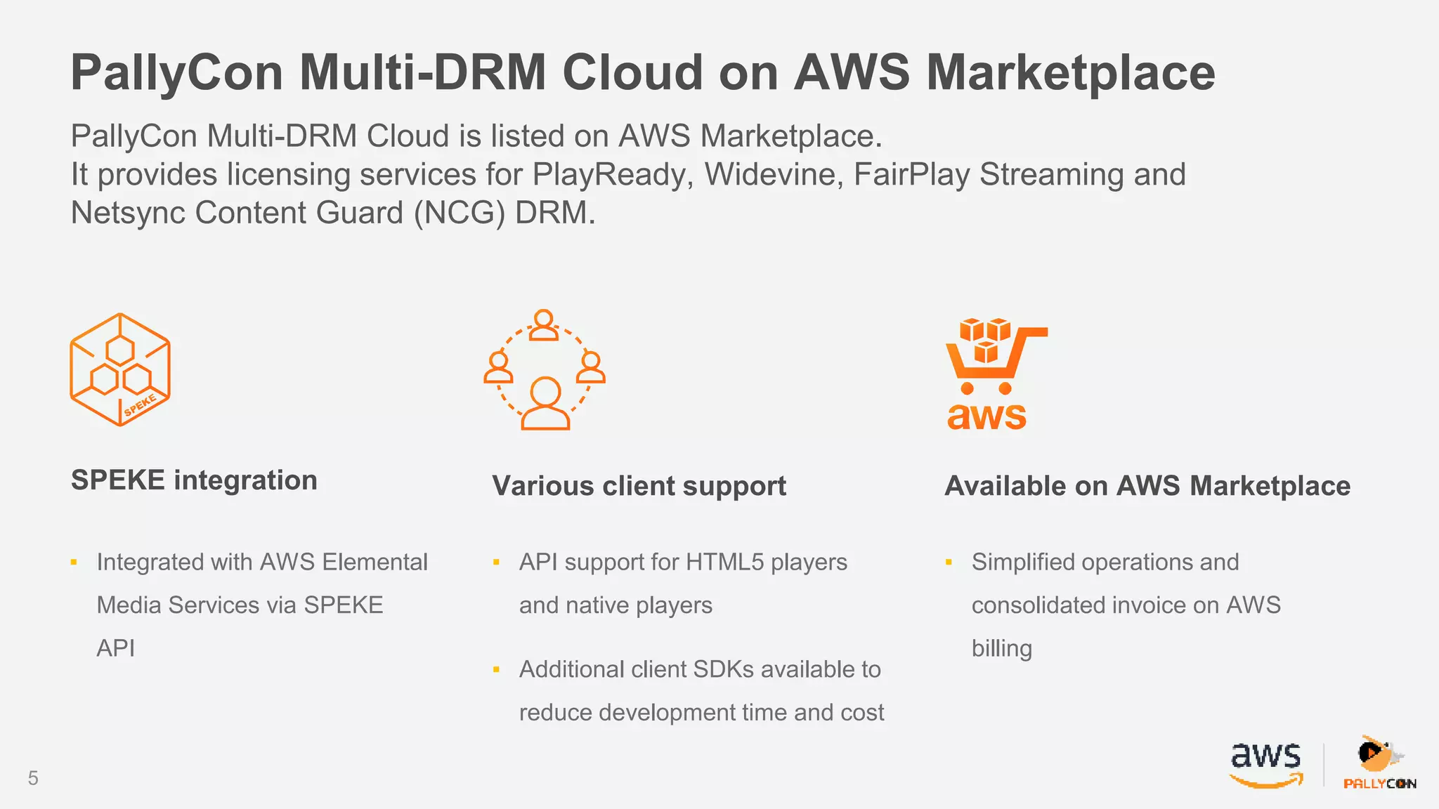 PallyCon on AWS Platform | PPTX