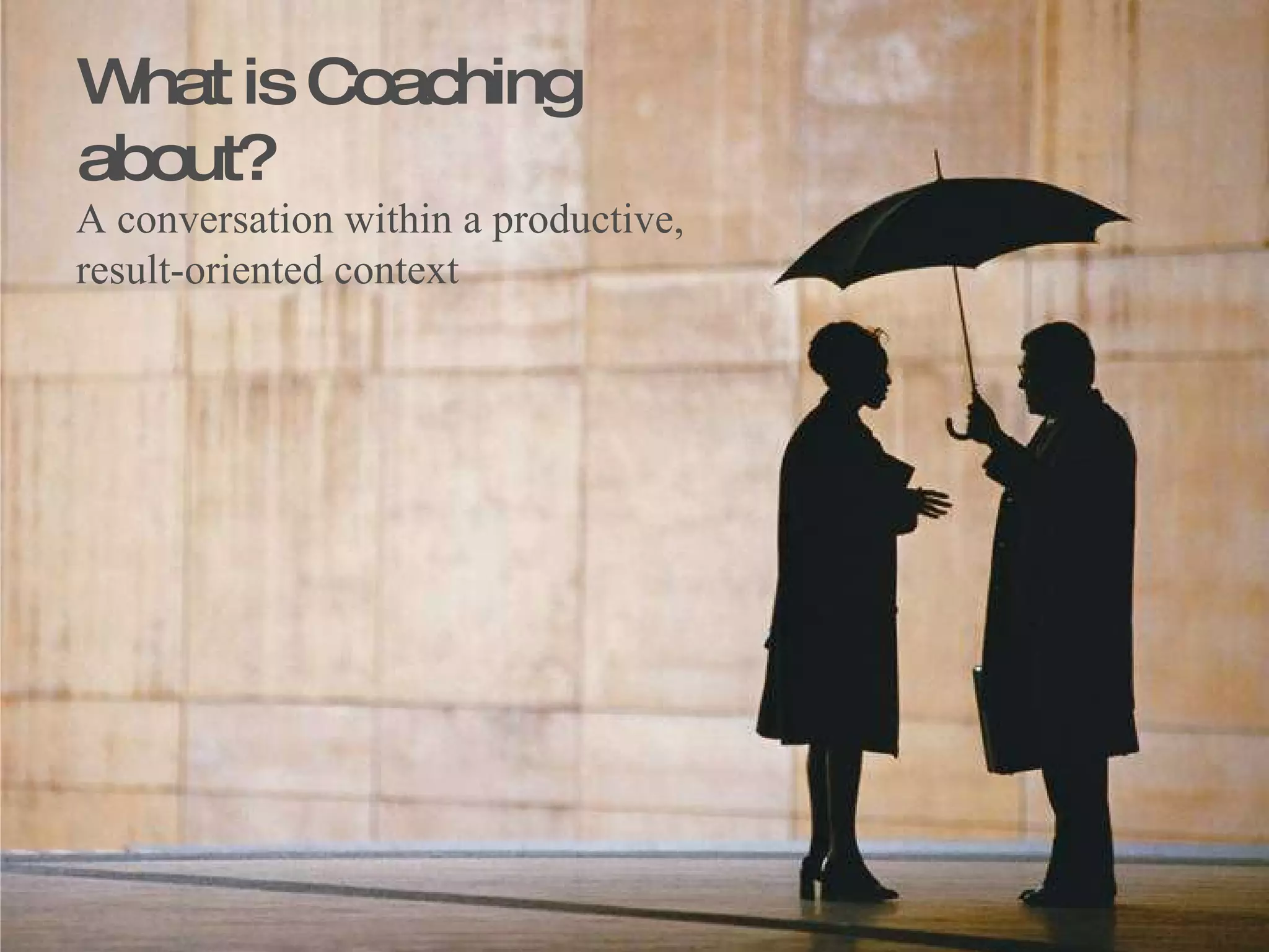 Inkarnate Corporate and executive coaching offering | PPT