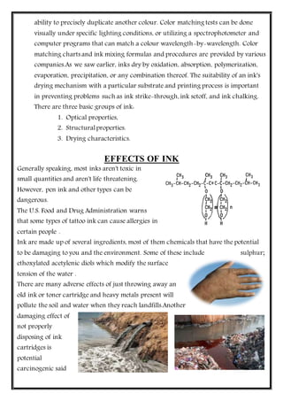 Ink Preparation by Rajalakshmi | DOCX