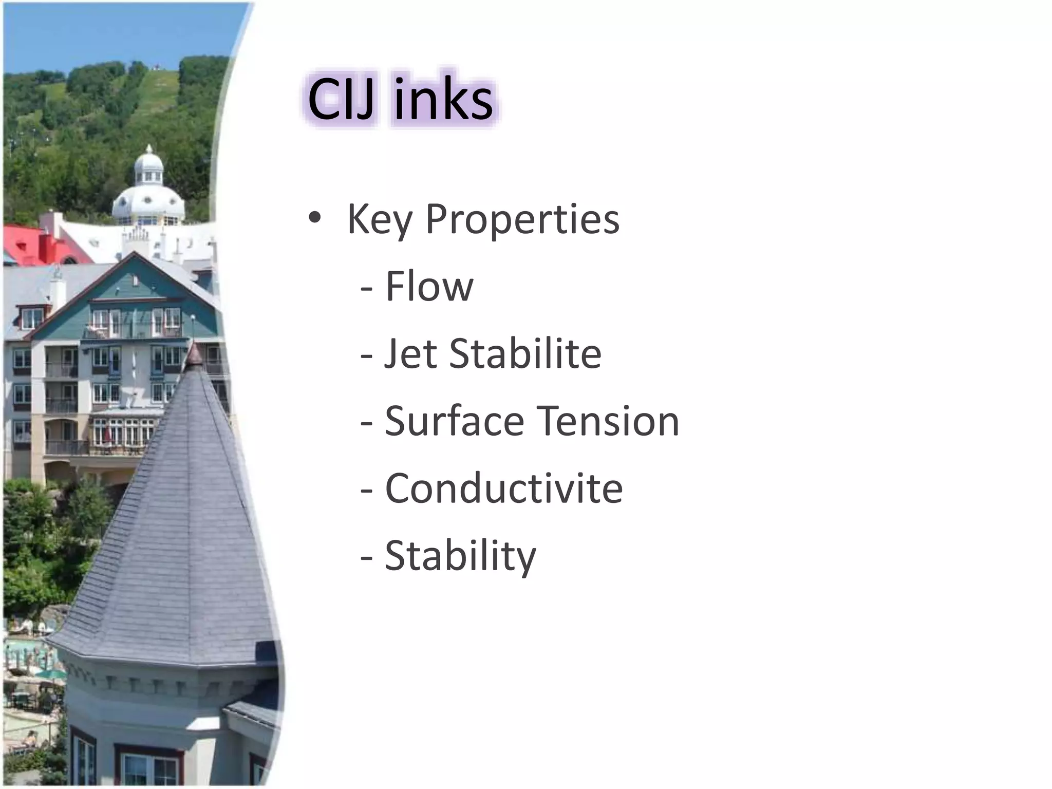 Ink design of cij | PPTX