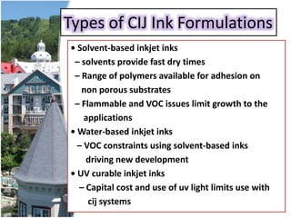 Ink design of cij | PPT