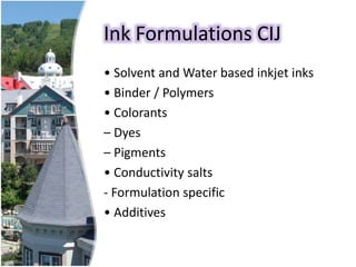 Ink design of cij | PPT