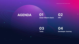 Encode x Polkadot Spring 2023 Hackathon: A Deep Dive into ink! and the Astar Ecosystem | PPT