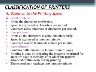 Ink jet and thermal printers | PPT