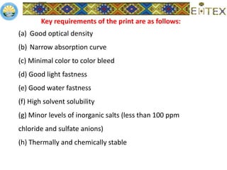 Continious Inkjet digital printing | PPTX