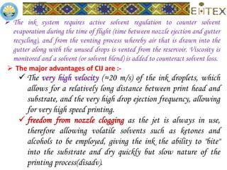 Continious Inkjet digital printing | PPTX