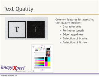 Inkjet test equipment | PDF