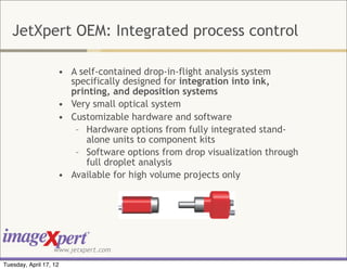 Inkjet test equipment | PDF