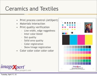 Inkjet test equipment | PDF