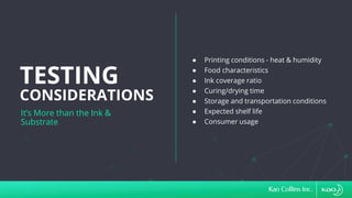 What is Ink Migration in Packaging | PPT